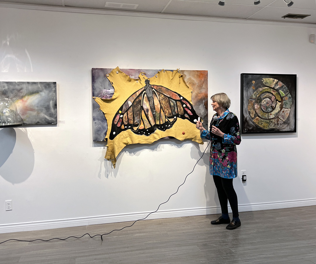Laurie O’Reilly’s Earthscapes opens at the AGB | Bancroft this Week